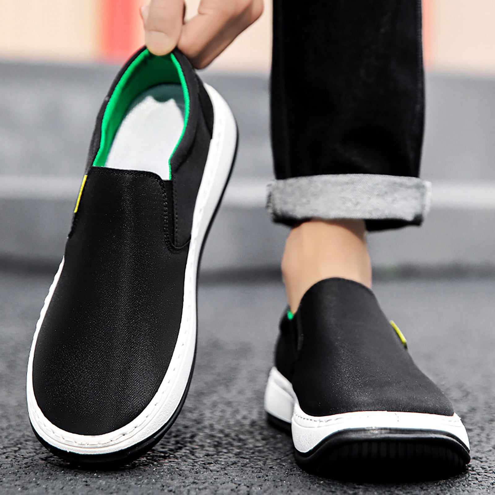 eczipvz Men Shoes canvas men's shoes summer breathable 2023 new cloth ...