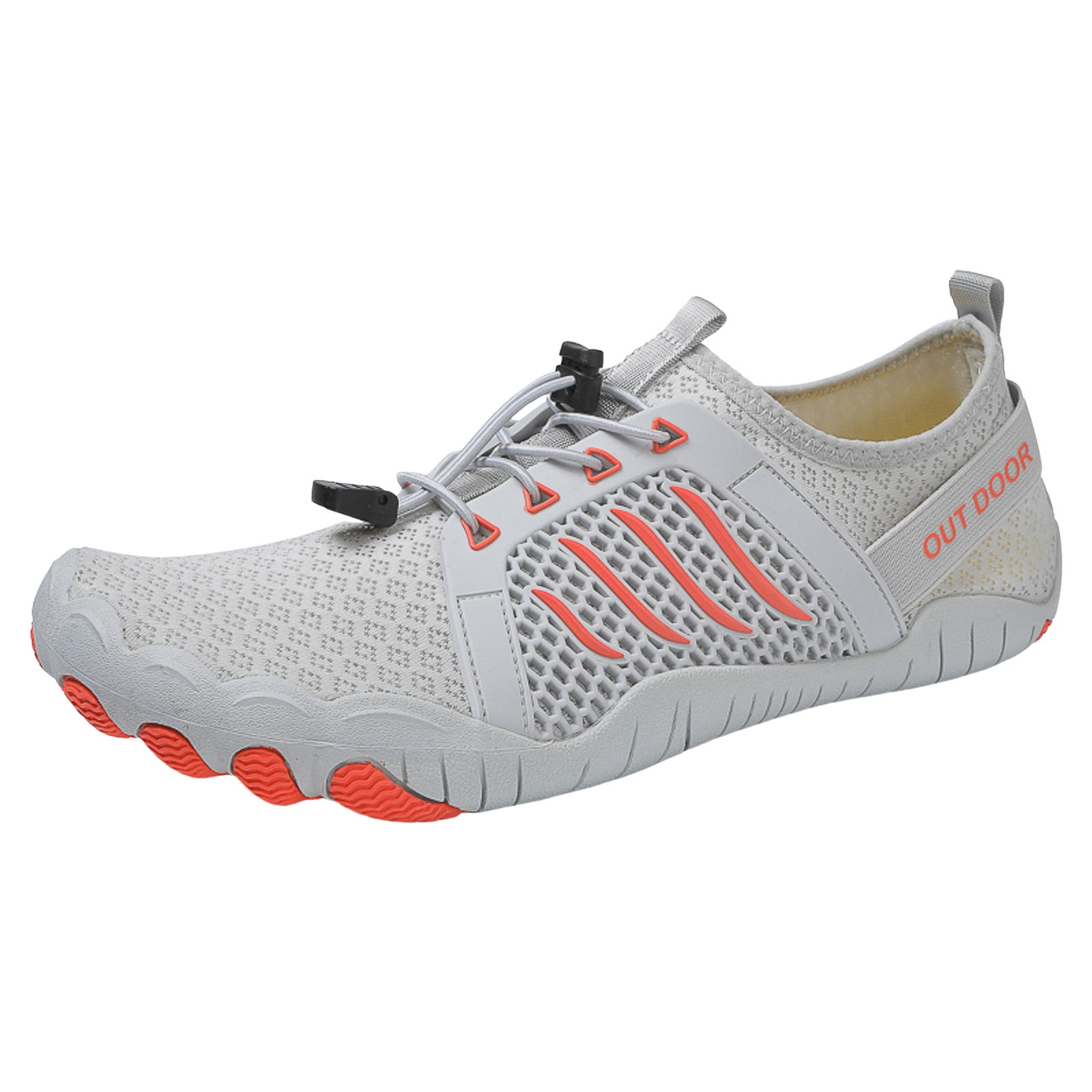 eczipvz Men's Sneakers Water Shoes Beach Barefoot Mesh Quick-Dry Aqua ...