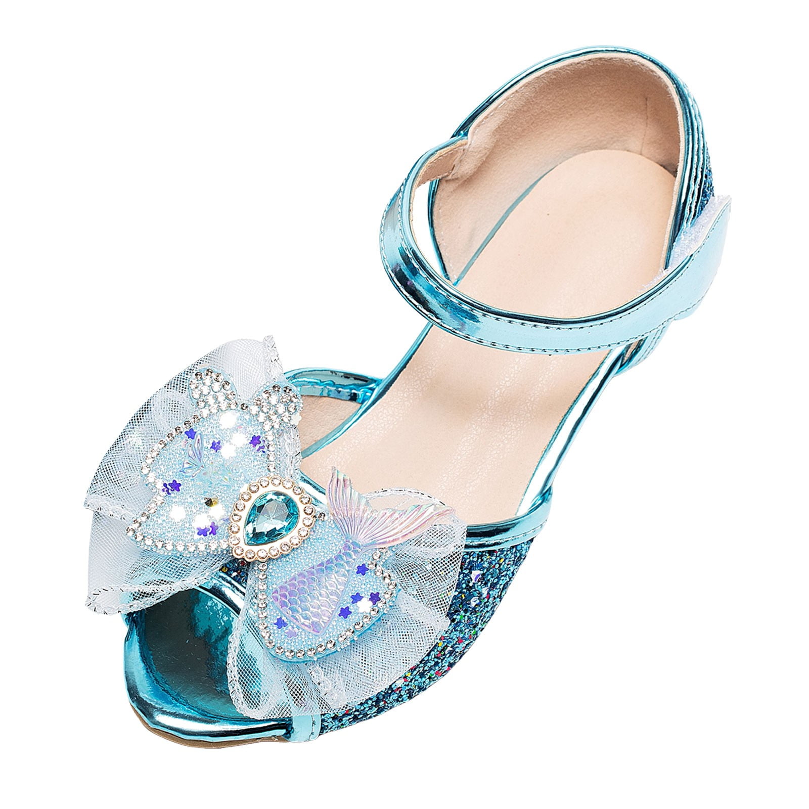 eczipvz Sandals for Girls 10-12 Toddler Girls Dress Shoes - Open Toe Two Strap Flat Dress ...