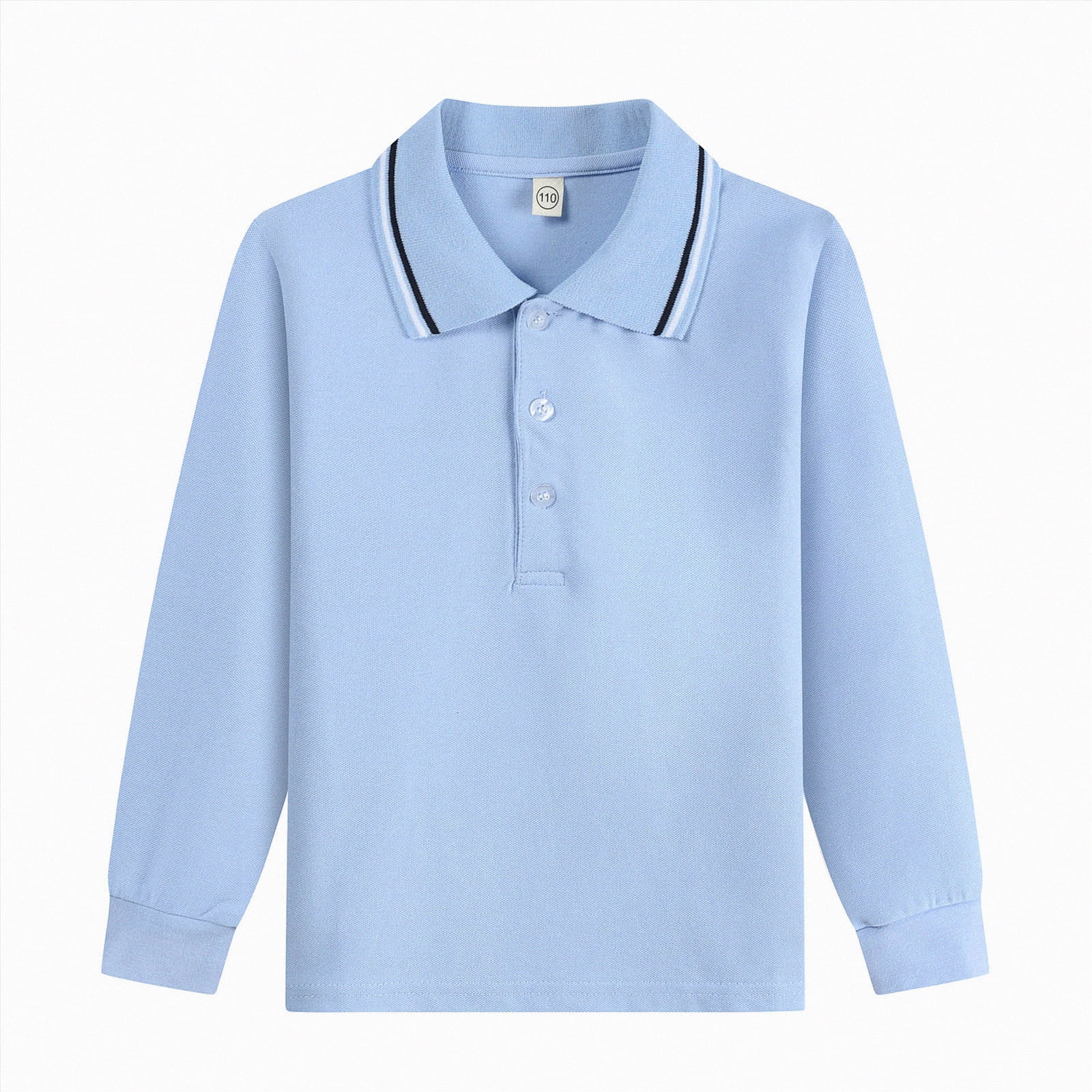eczipvz School Uniform for Boys Girls' Uniform Long Sleeve Polo with ...