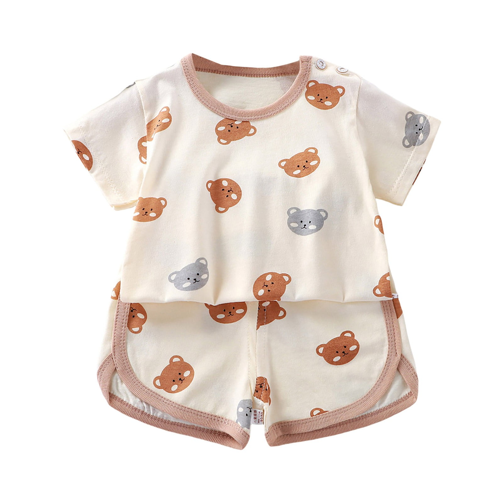 eczipvz Toddler Girls Summer Clothes Pajamas Cotton Summer Pjs for Boy Jammies Dinosaur Train ...