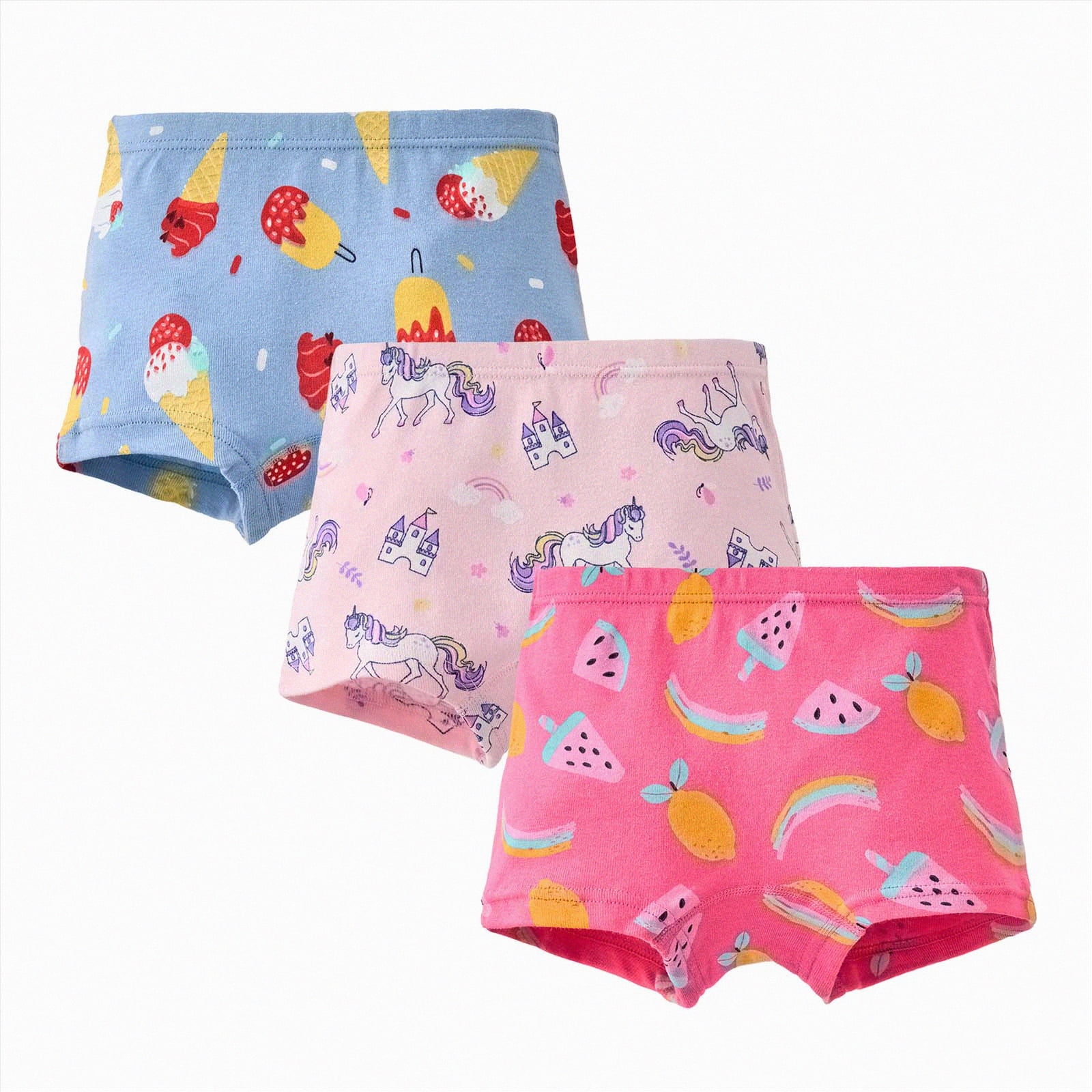 eczipvz Toddler Underwear Kids Girls Cute Cartoon Soft Boxer Briefs ...