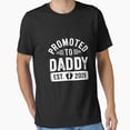 ed To Daddy Est. Soon To Be Daddy Est. Shirt, New Dad Graphic Tee ...
