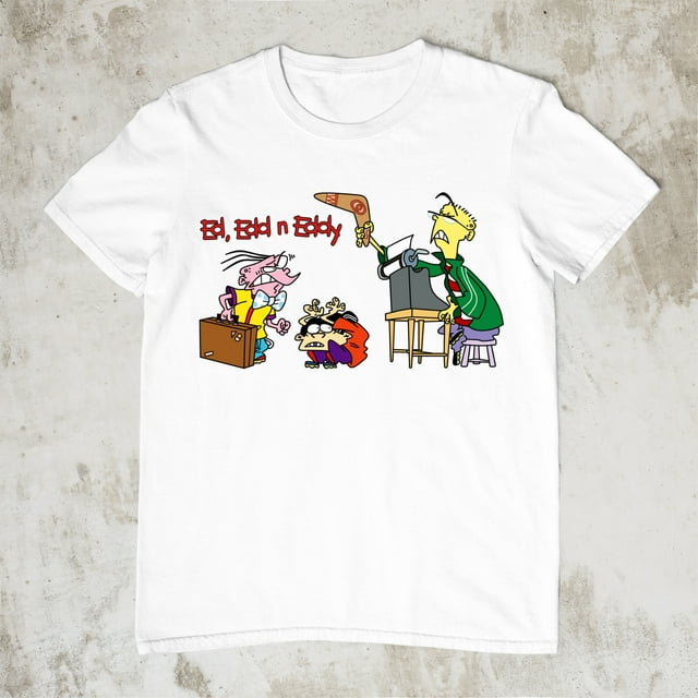 ed edd n eddy Cartoon Funny T-shirts Cotton Unisex Tee S-234Xl YI407 ...