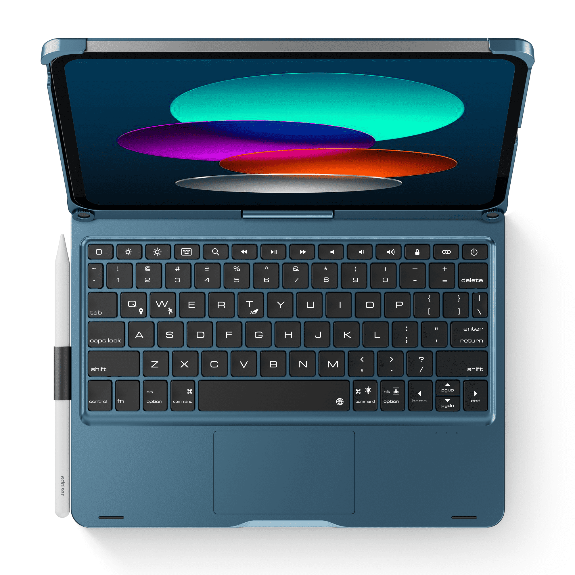 edaiser Swivel Keyboard Case Compatible with iPad 10th Generation 2022 ...