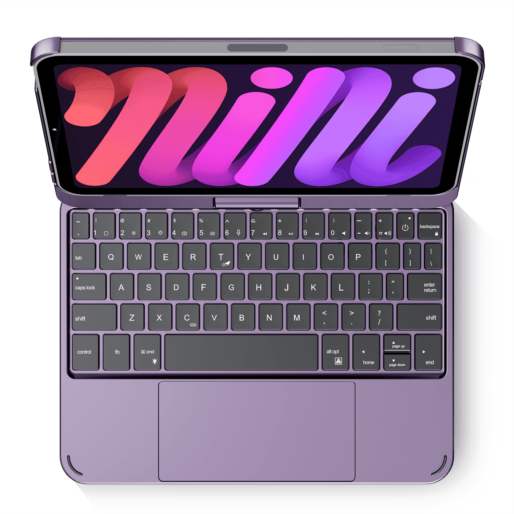 edaiser Swivel Keyboard Case Compatible with Apple iPad Mini 7th Gen ...