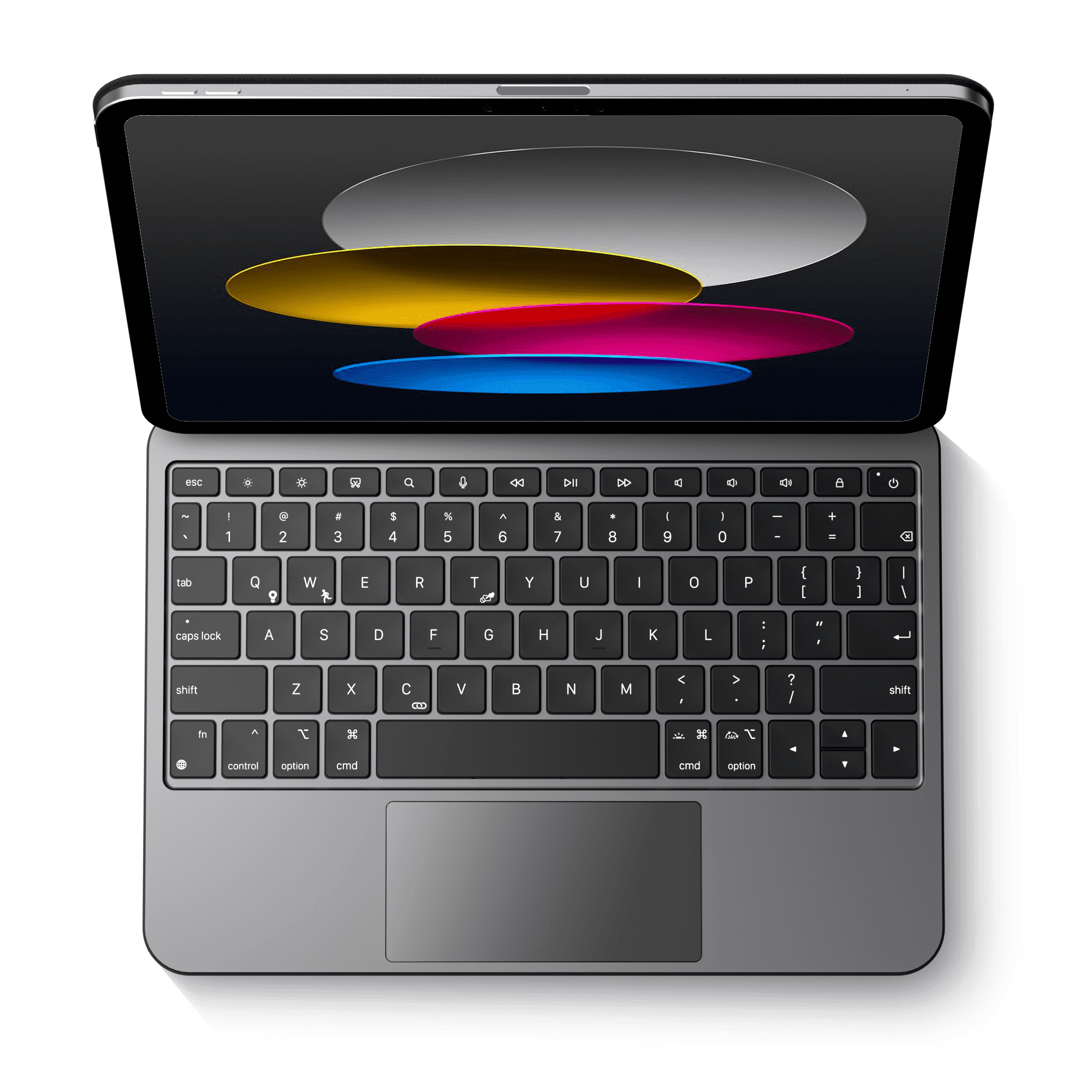 edaiser Wireless Magic Keyboard Case Compatible with Apple iPad 11th ...