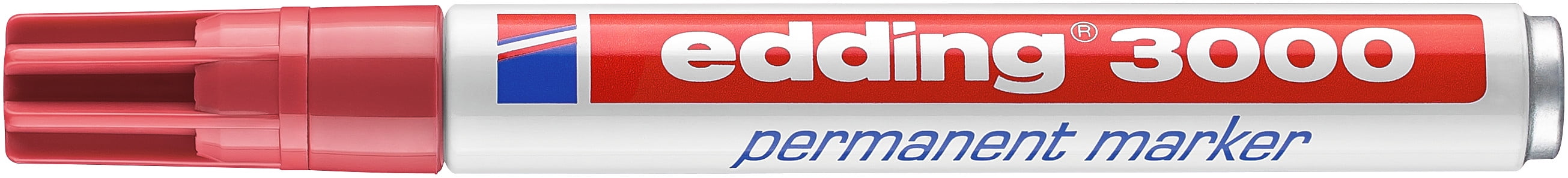 Edding Permanent Marker - Carmine Red, 3000, Bullet Nib - Walmart.com