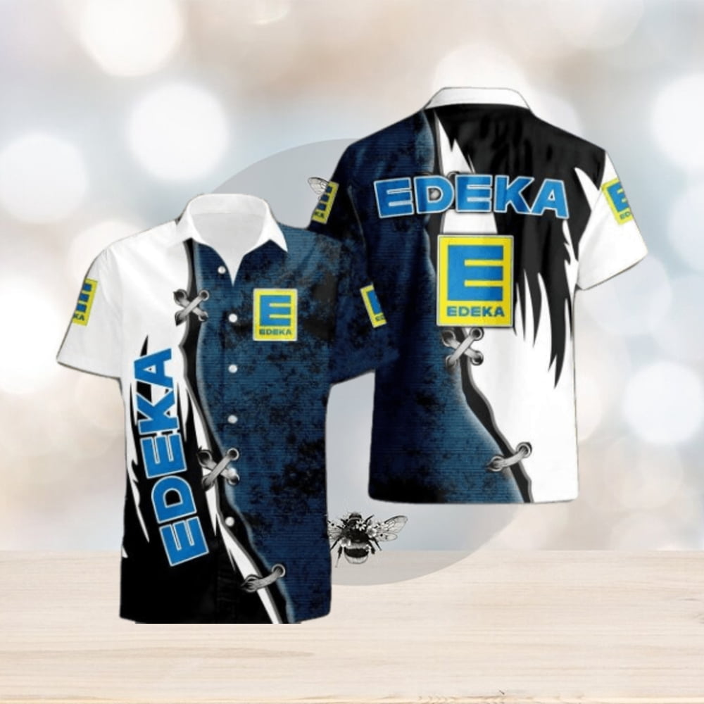 edeka Hawaiian Shirt New Trend Summer Vacation Gift - Walmart.com
