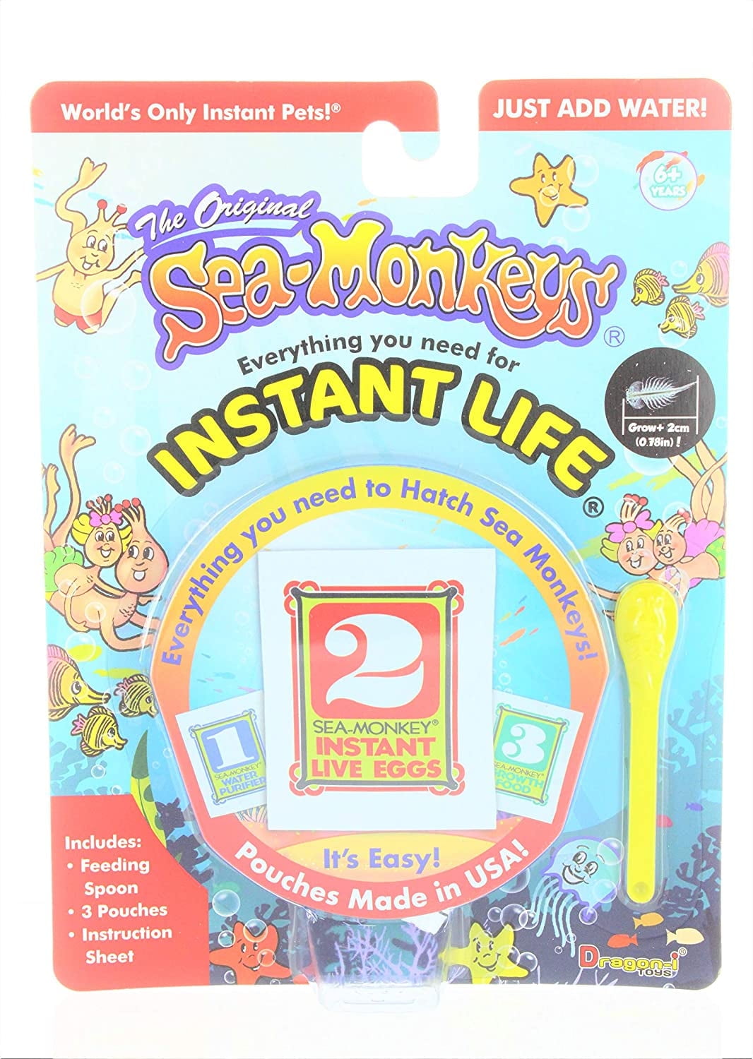 educational insights sea-monkeys original instant life - Walmart.com