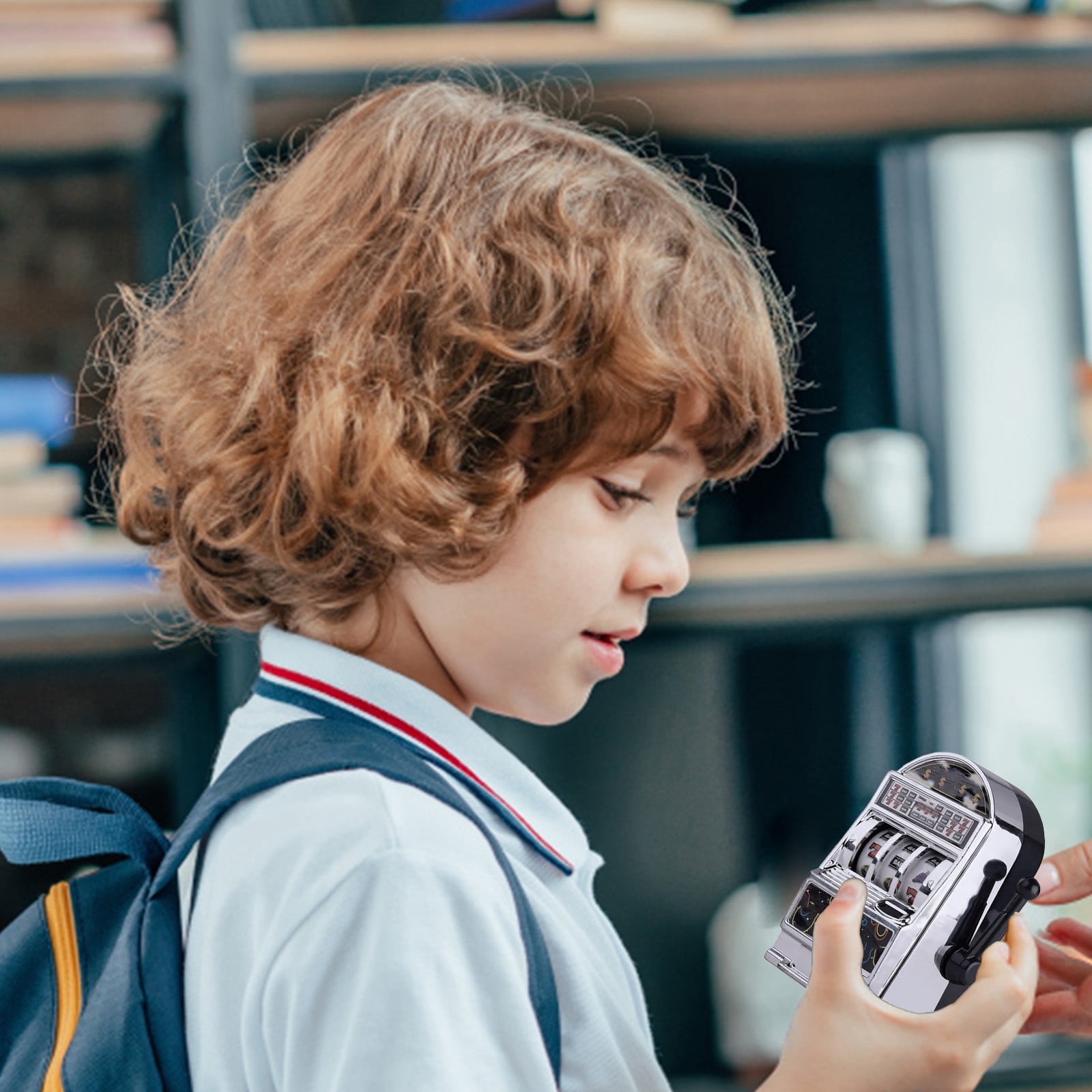 educational toys for kids 5-7 Mini Slot Machine Toy Slot Machine Bank ...