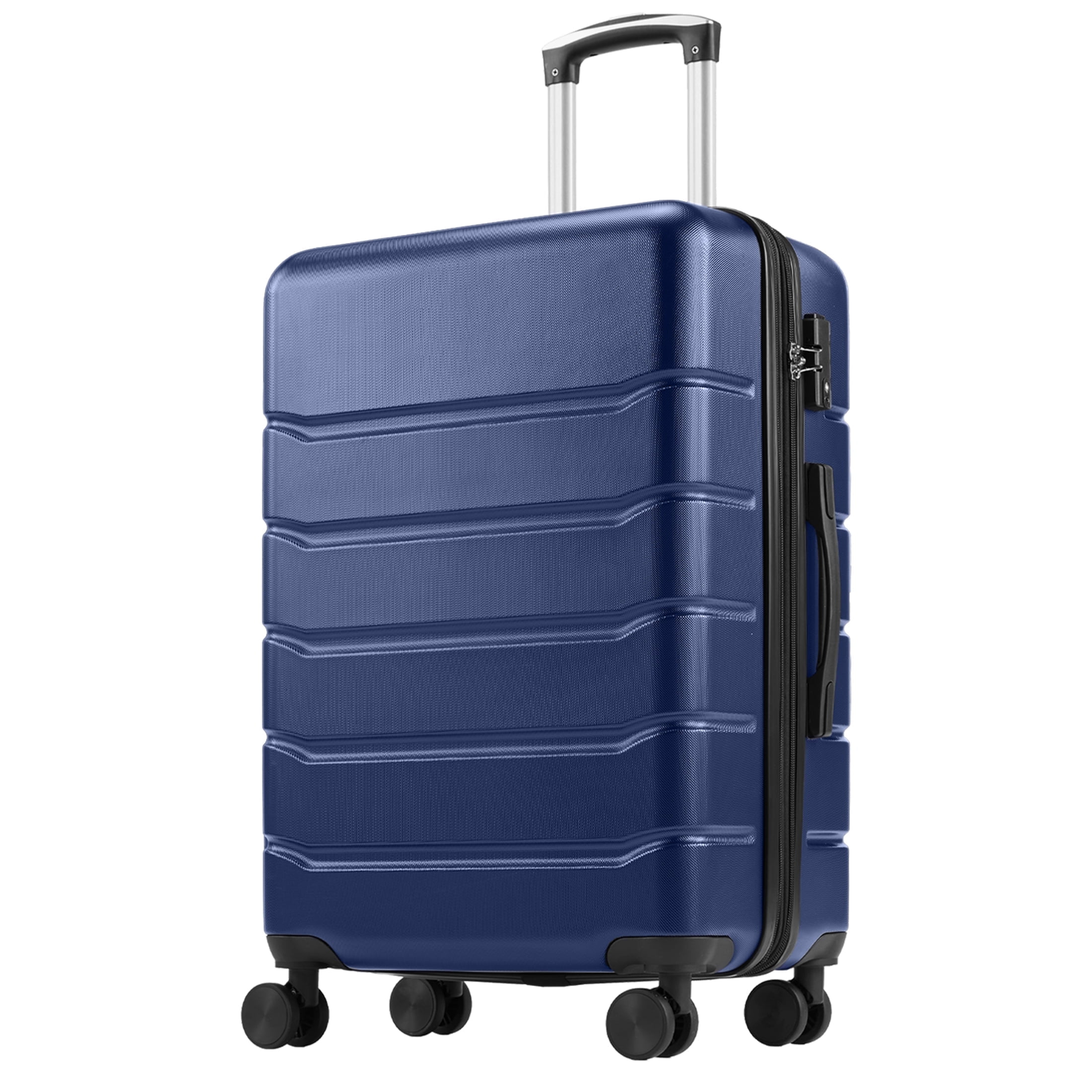 edx 28 Inch Hardside Expandable Luggage with Spinner Wheels, Checked ...