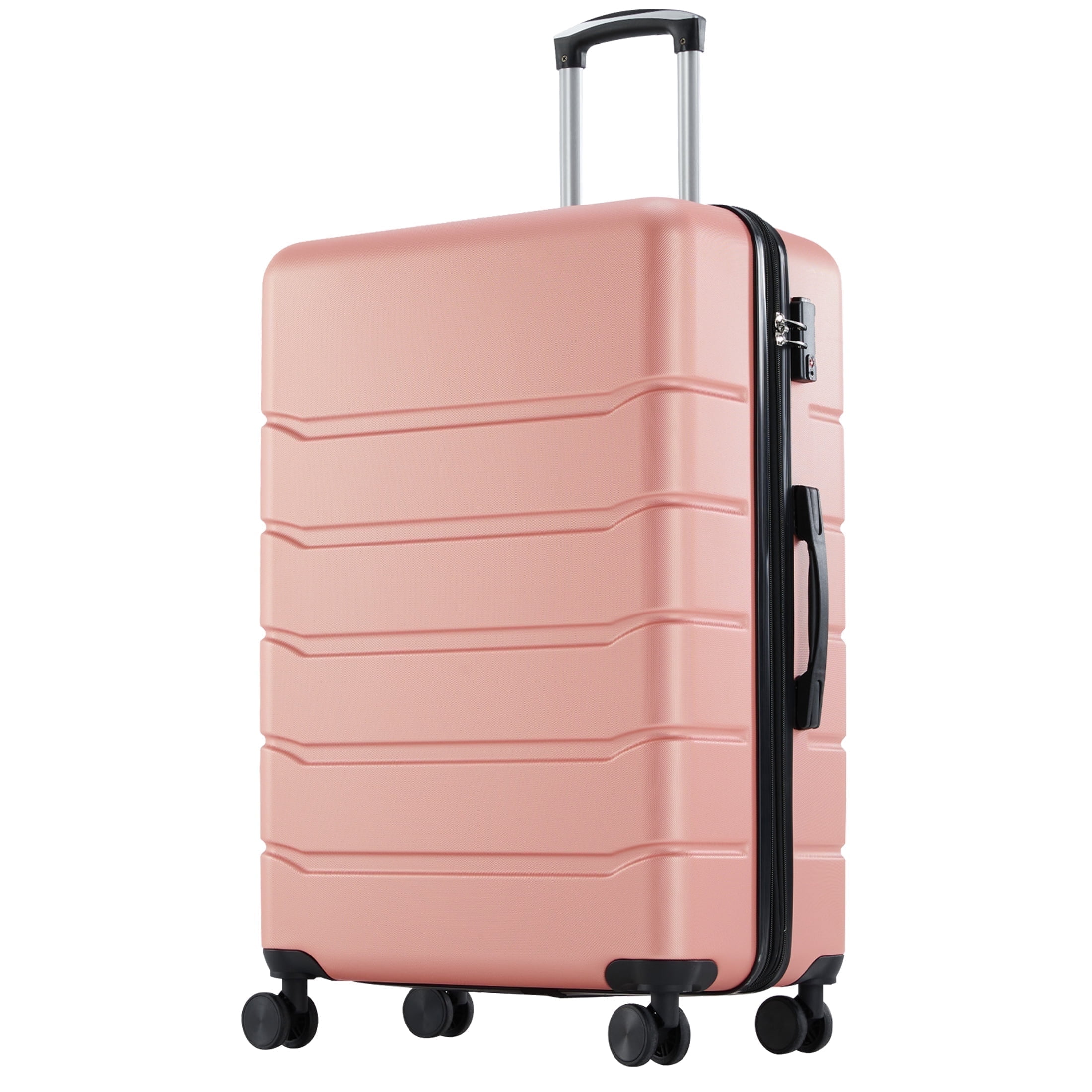 edx 28 Inch Hardside Expandable Luggage with Spinner Wheels, Checked ...