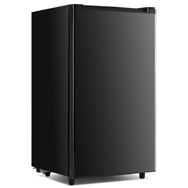 DEMULLER Large Mini Fridge, Double Door 3.5 Cu.ft, Home Appliance ...