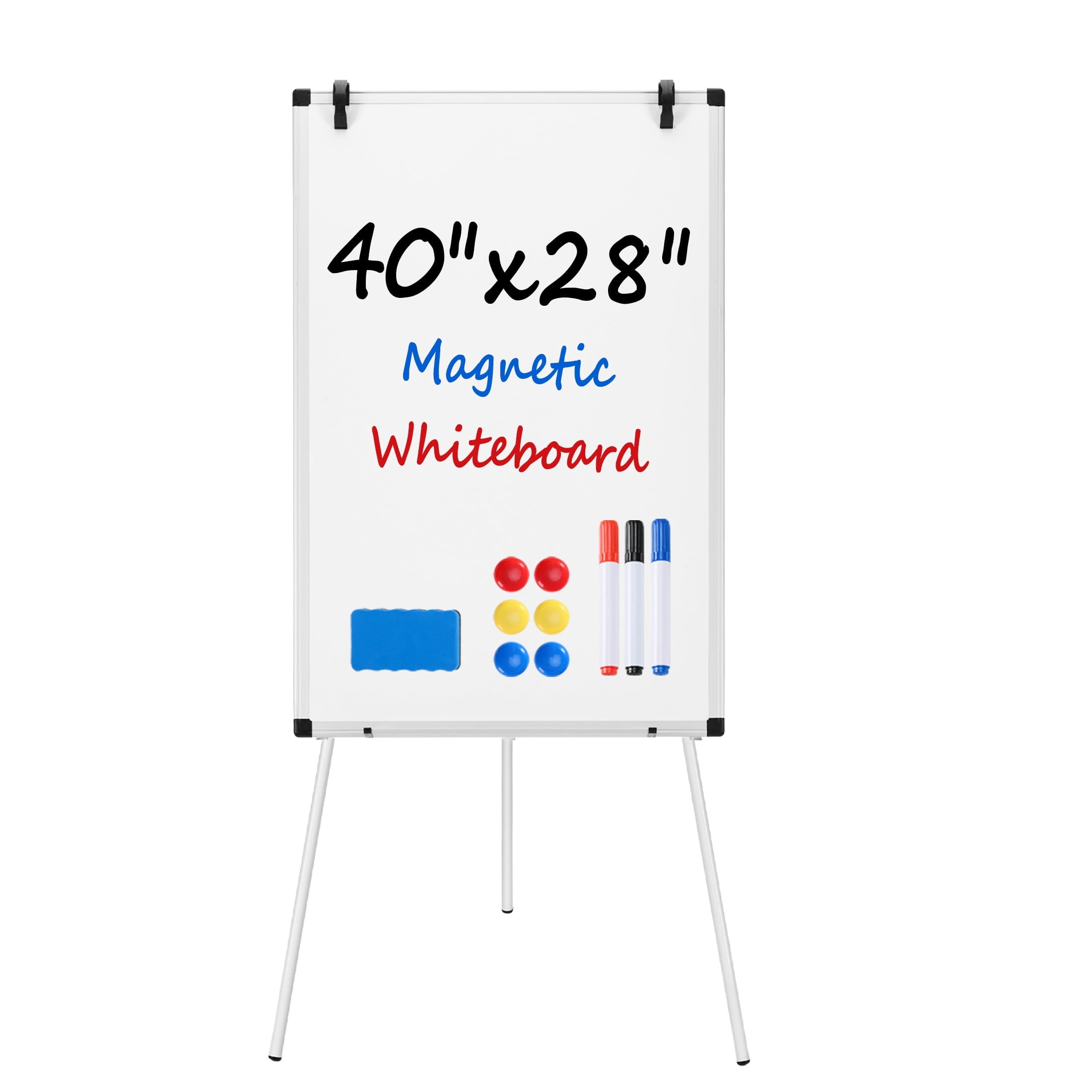 edx 40x28 Magnetic Portable Stand Whiteboard with Adjustable Tripod ...