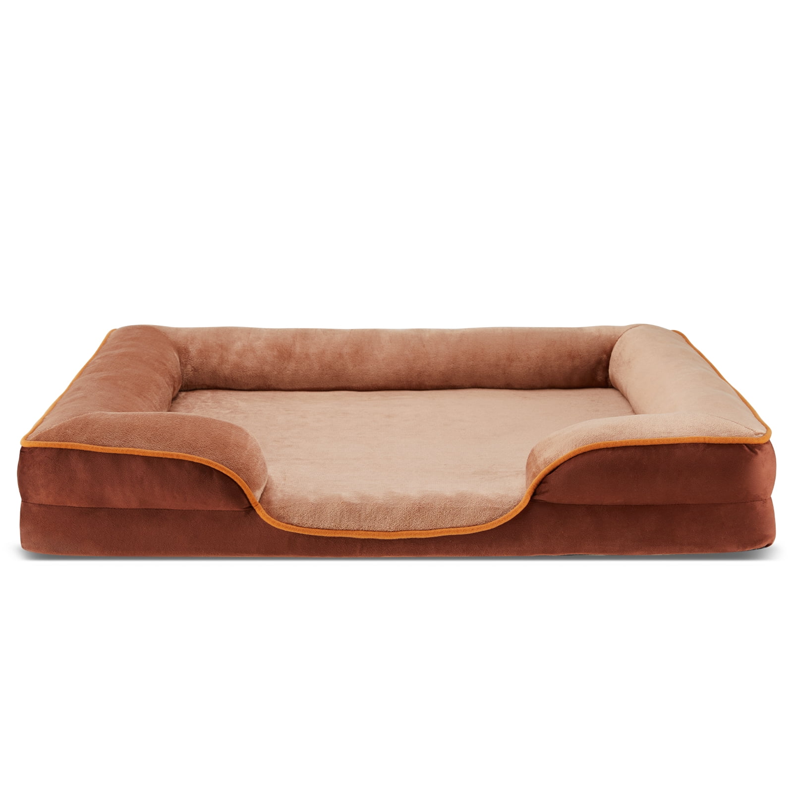 edx 42"x32" Orthopedic Dog Sofa, Non-Slip and Egg-Crate Foam Big Dog ...