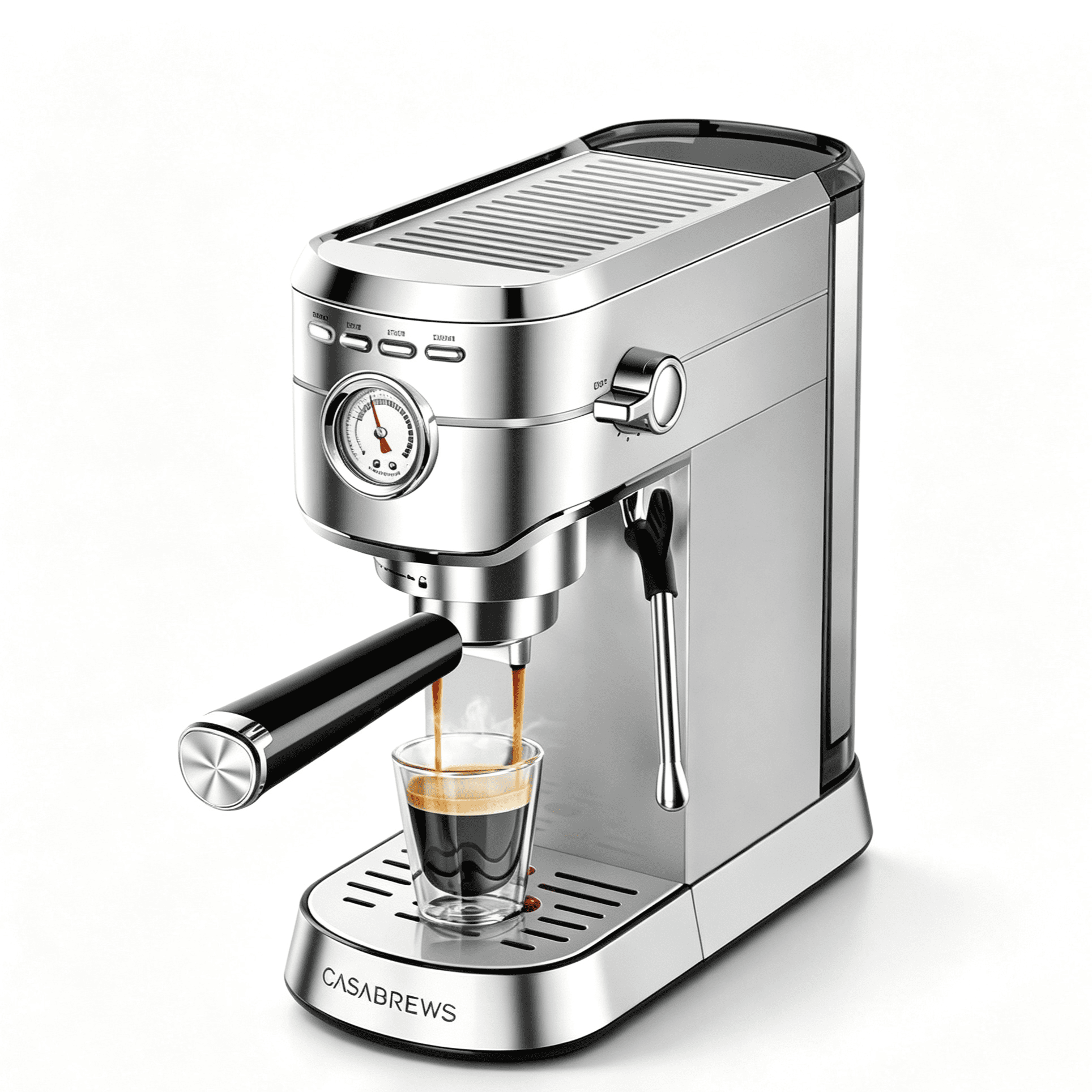 edx Espresso Machine, 20 Bar Espresso Coffee Machines, Steam Wand ...