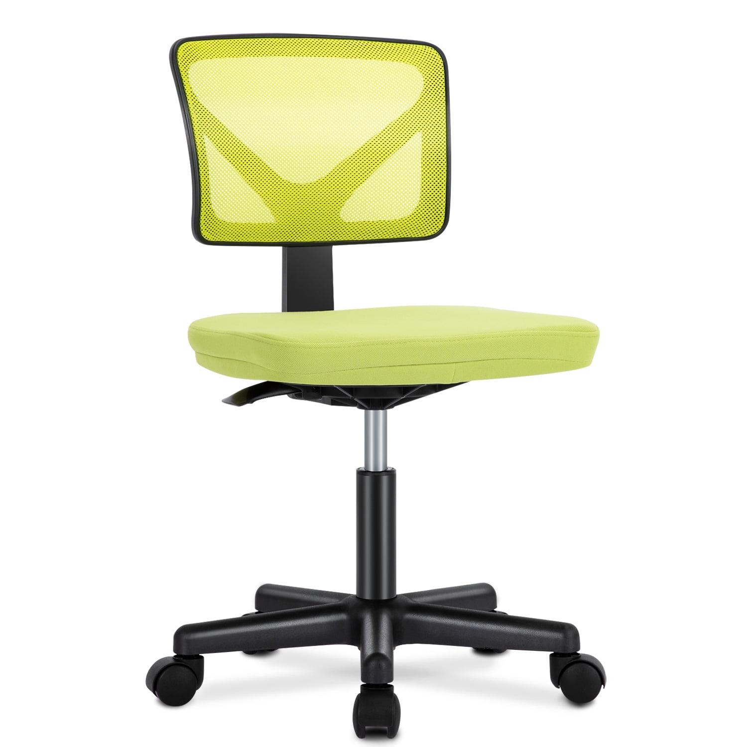 edx Home Office Desk Chair, Armless Mesh Computer Chair for Small Space ...