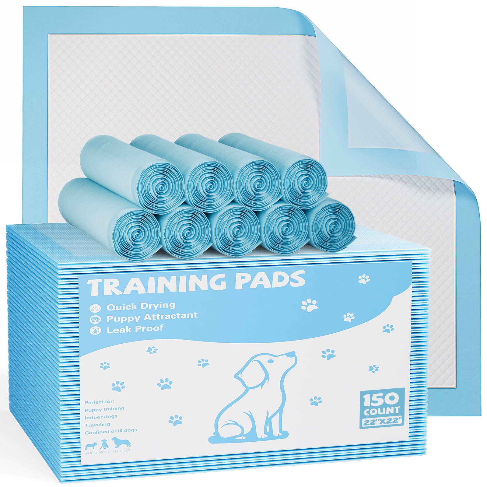 edx Pet Training Pads, Leak-Proof Disposal Dog & Puppy Pee Pads ...