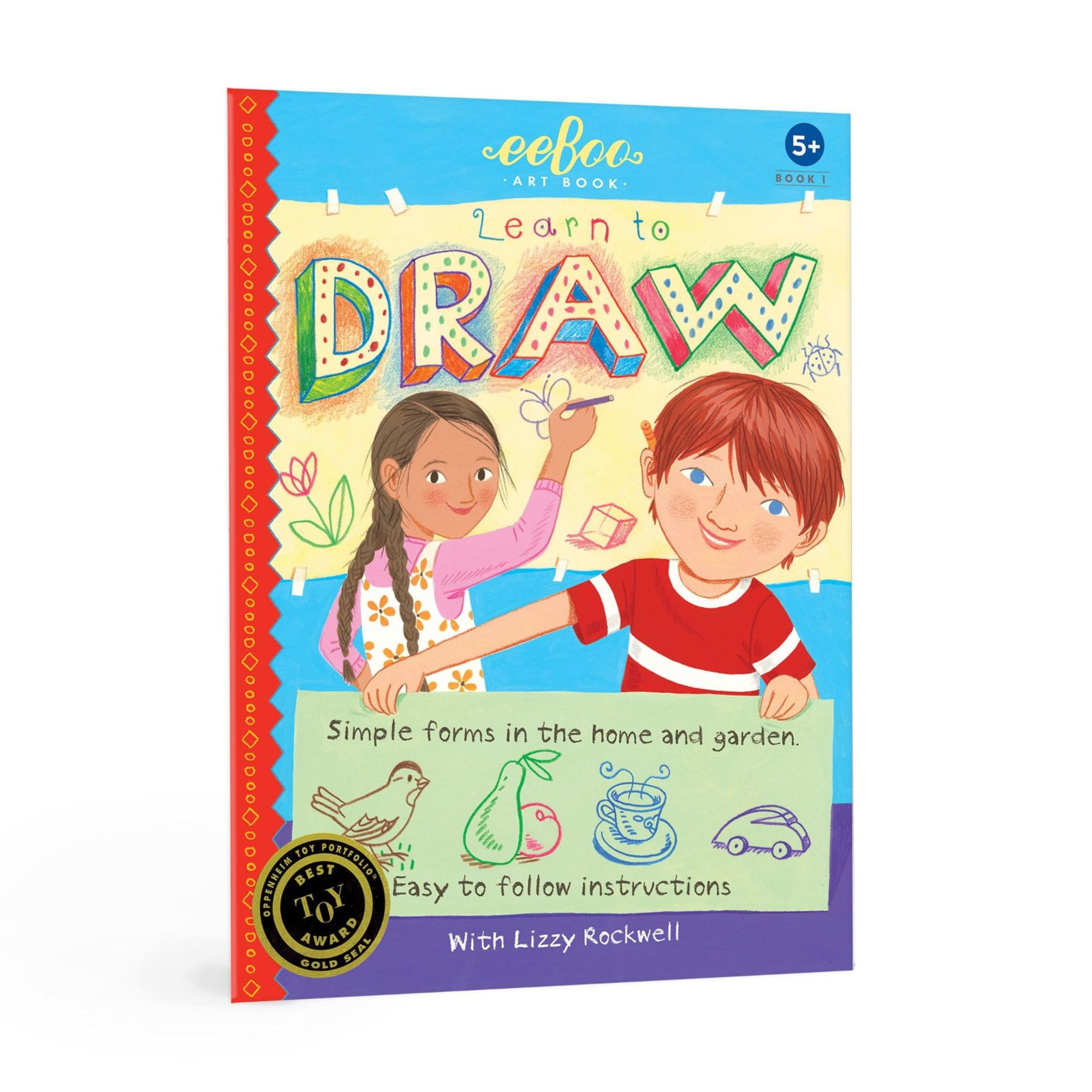 eeBoo Art Book 1 - Learn to Draw Simple Forms with Lizzy Rockwell ...