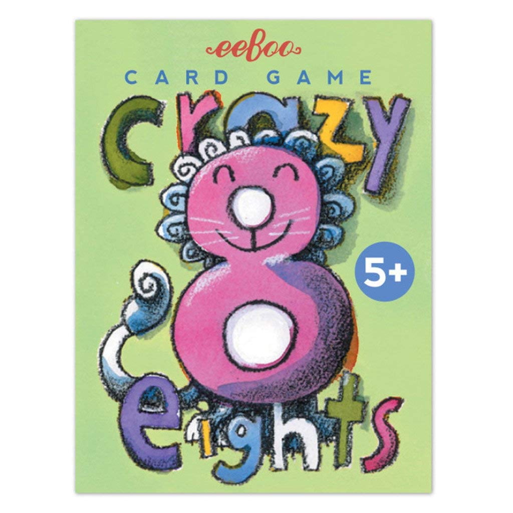 eeBoo: Crazy Eights, Card Game, Easy to Understand Instructions ...