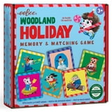 eeBoo: Memory & Matching Game: Woodland Holiday -18 Themed Matching ...