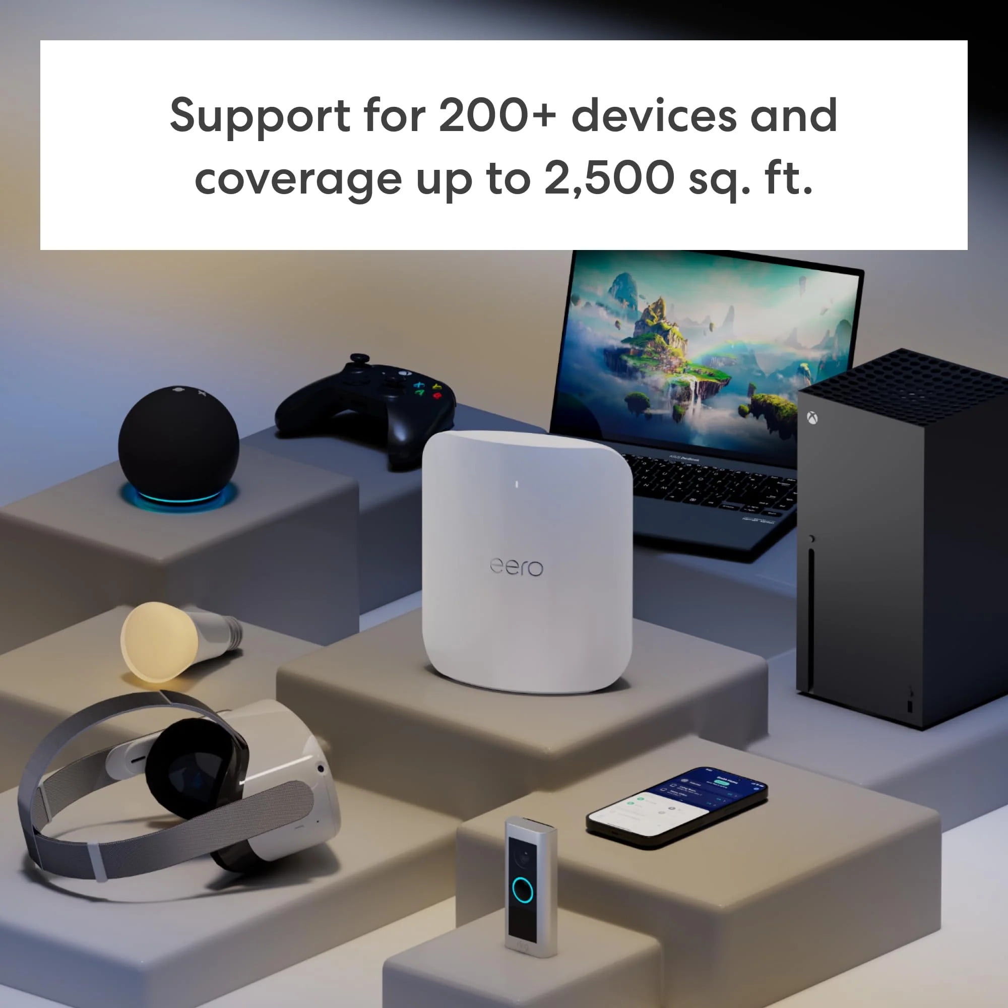 eero_Max 7 tri-band mesh wifi system | Up to 9.4 Gbps | Connect 200 ...