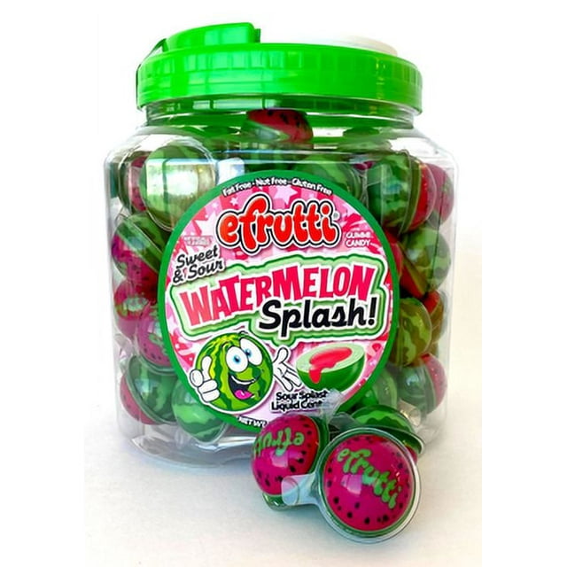 efrutti Watermelon Splash 85 Count Tub - Walmart.com