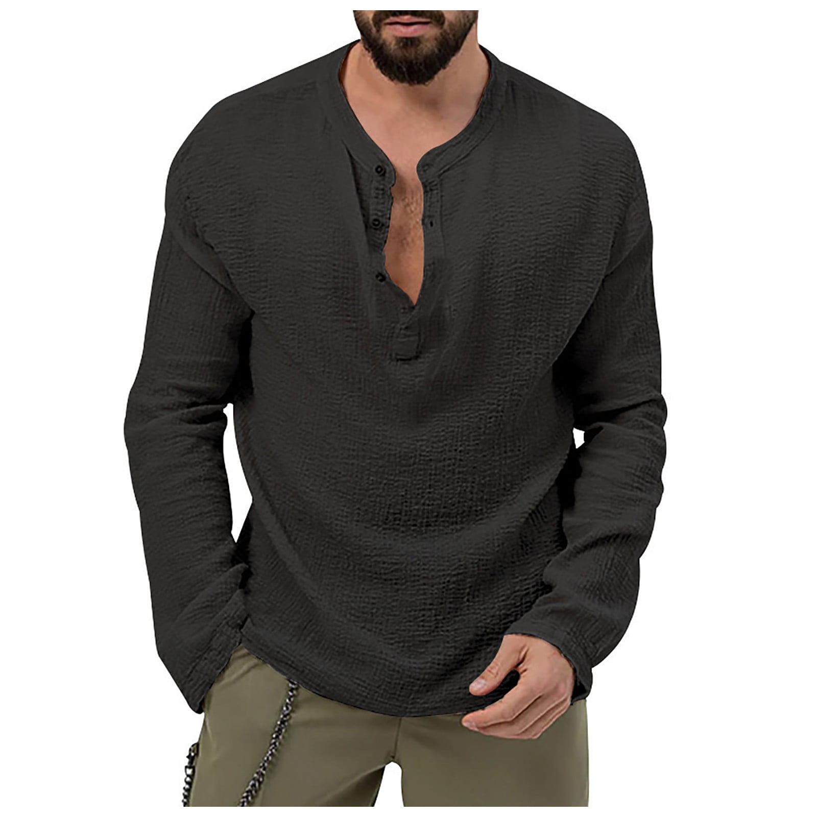 eileial Light Weight for Summer Henley Shirts Flame Resistant/Fire ...
