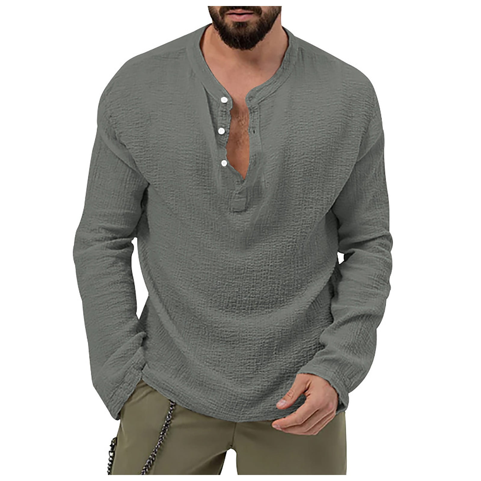 eileial Light Weight for Summer Henley Shirts Flame Resistant/Fire ...