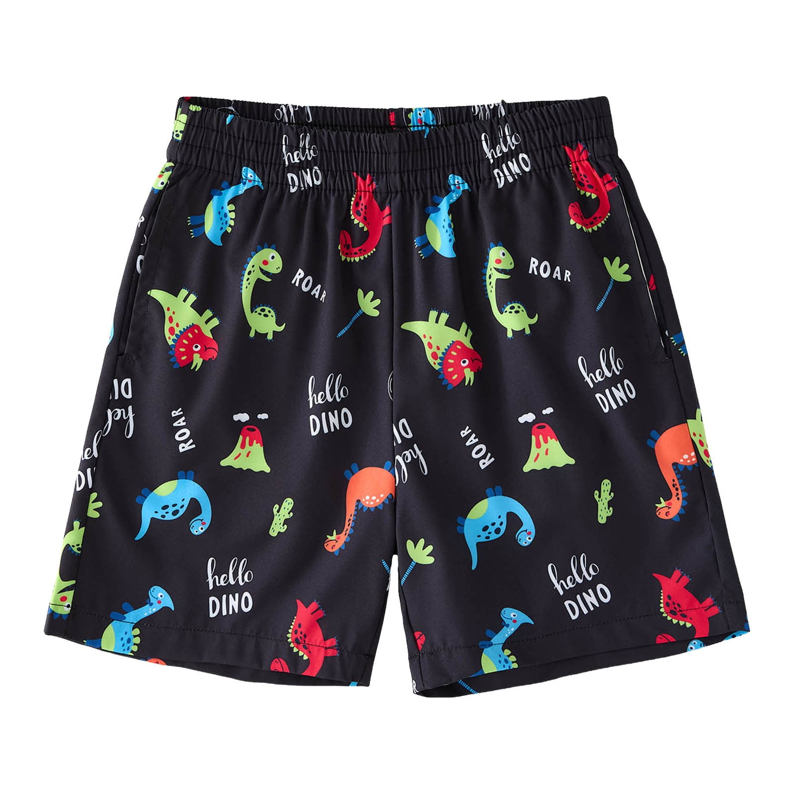 eileial Little Boys Swim Trunks UPF 50+ Toddler Beach Shorts Swimsuit ...