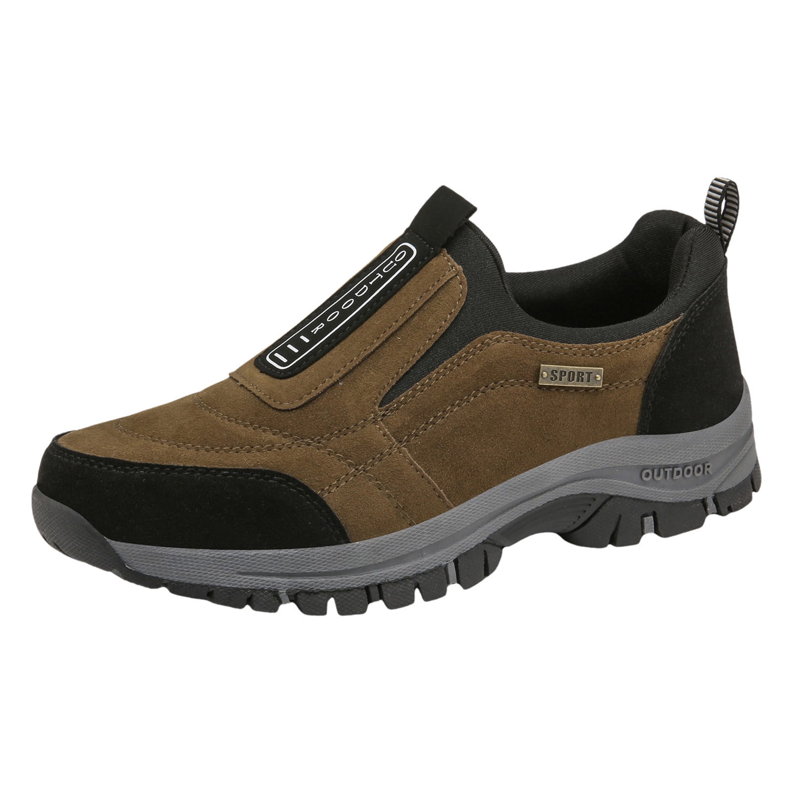 eileial Shoes Men Orthowalkway Mens Shoes Men's Arch Support Slip-on ...