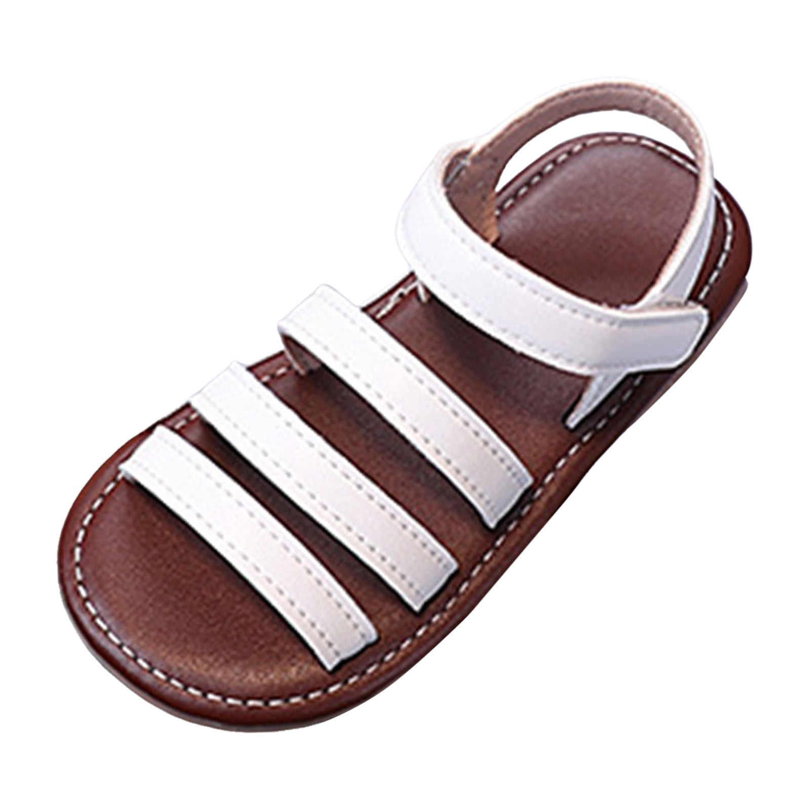 eileial Toddler Shoes Girl Little Kids Summer Dress Shoes Open Toe Flats Princess Sandals for ...