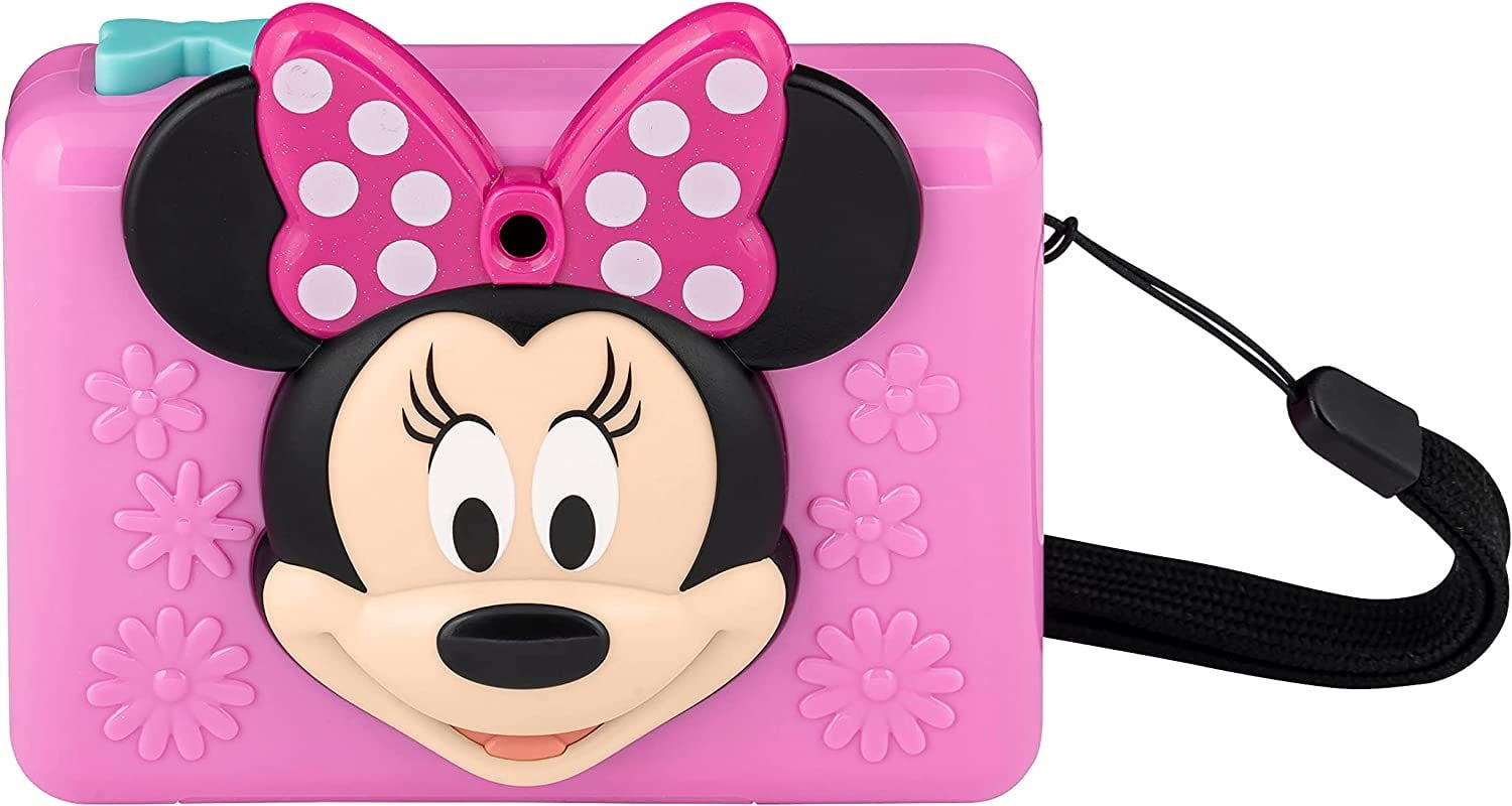 ekids Minnie Mouse Kids Digital Camera with SD Card and Video Recorder ...
