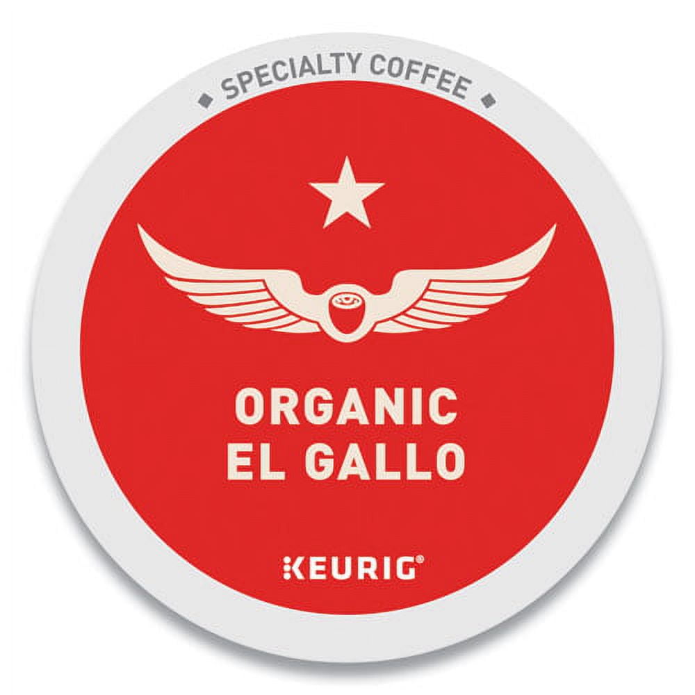 el gallo organic coffee k-cups, light roast, 20/box | Bundle of 5 Boxes ...