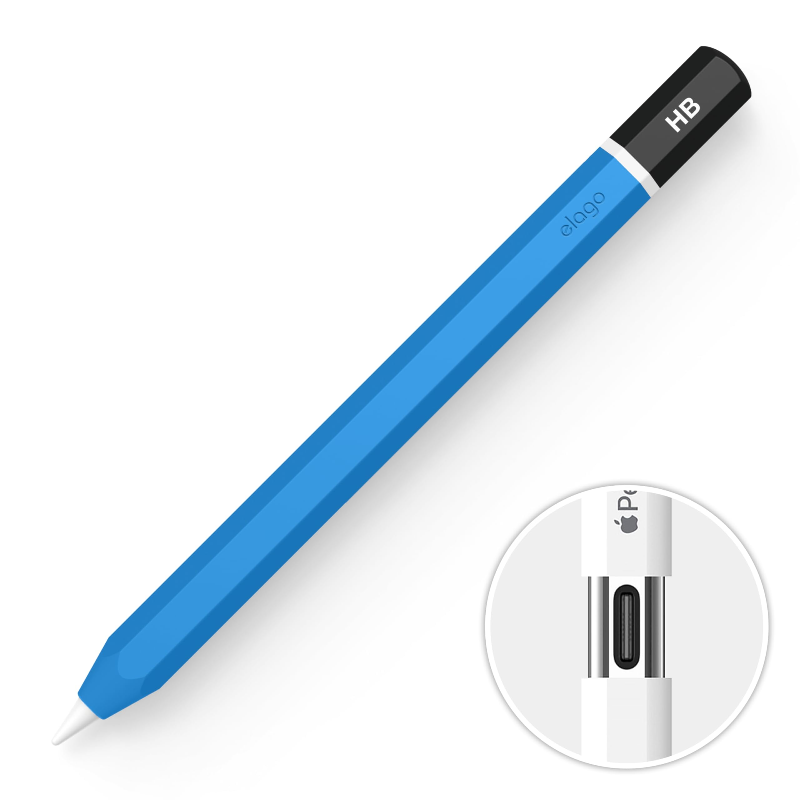 elago Classic Pencil Case Compatible with Apple Pencil (USB-C), Perfect ...