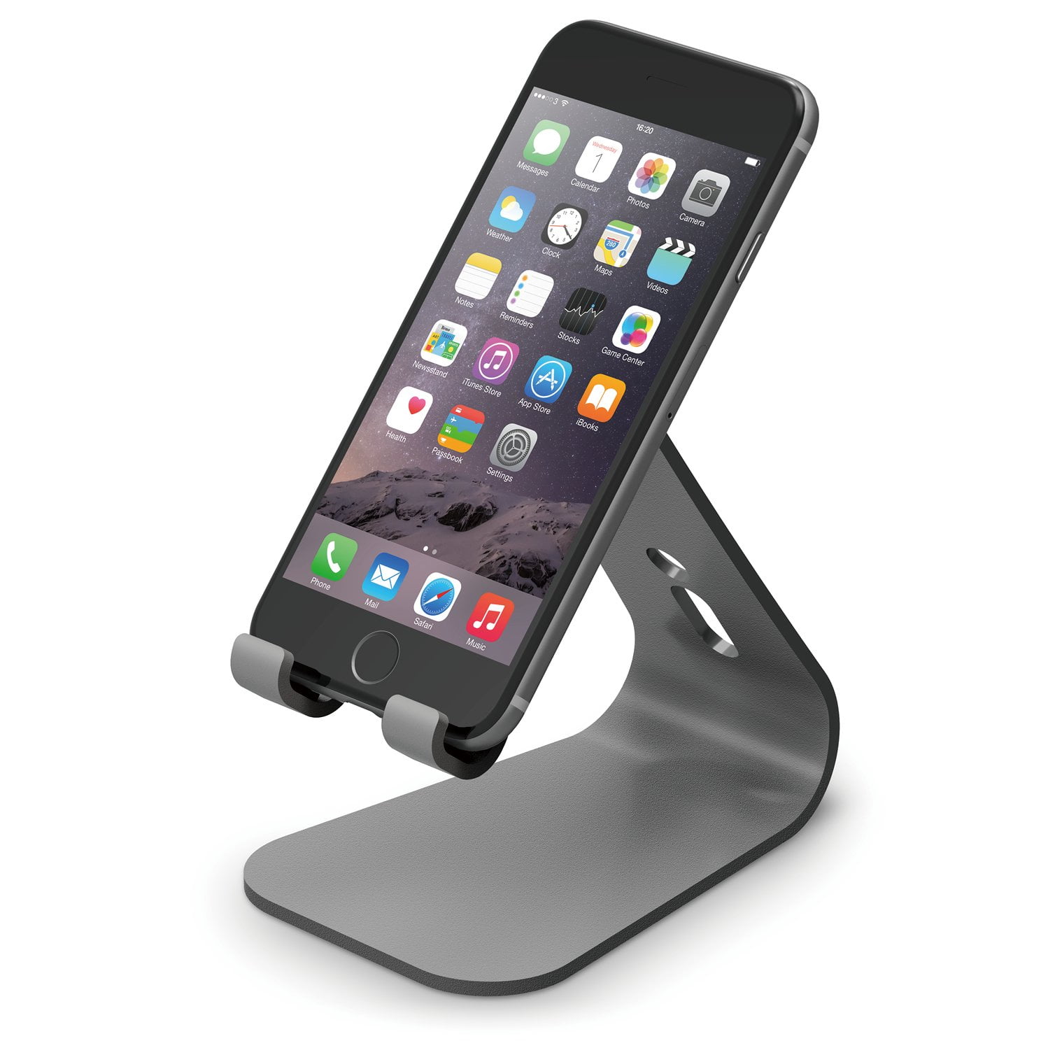 elago® M2 Stand [Dark Grey] - [Premium Aluminum][Angled for Video Calls ...