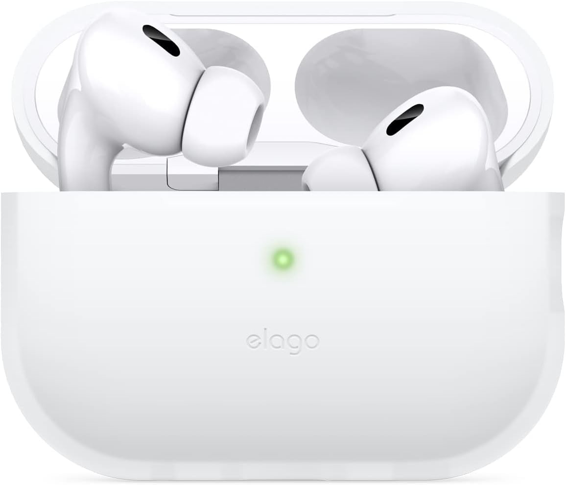 elago AirPod Pro 2nd Gen Silicone Case (2022), Protective, LED Visible ...