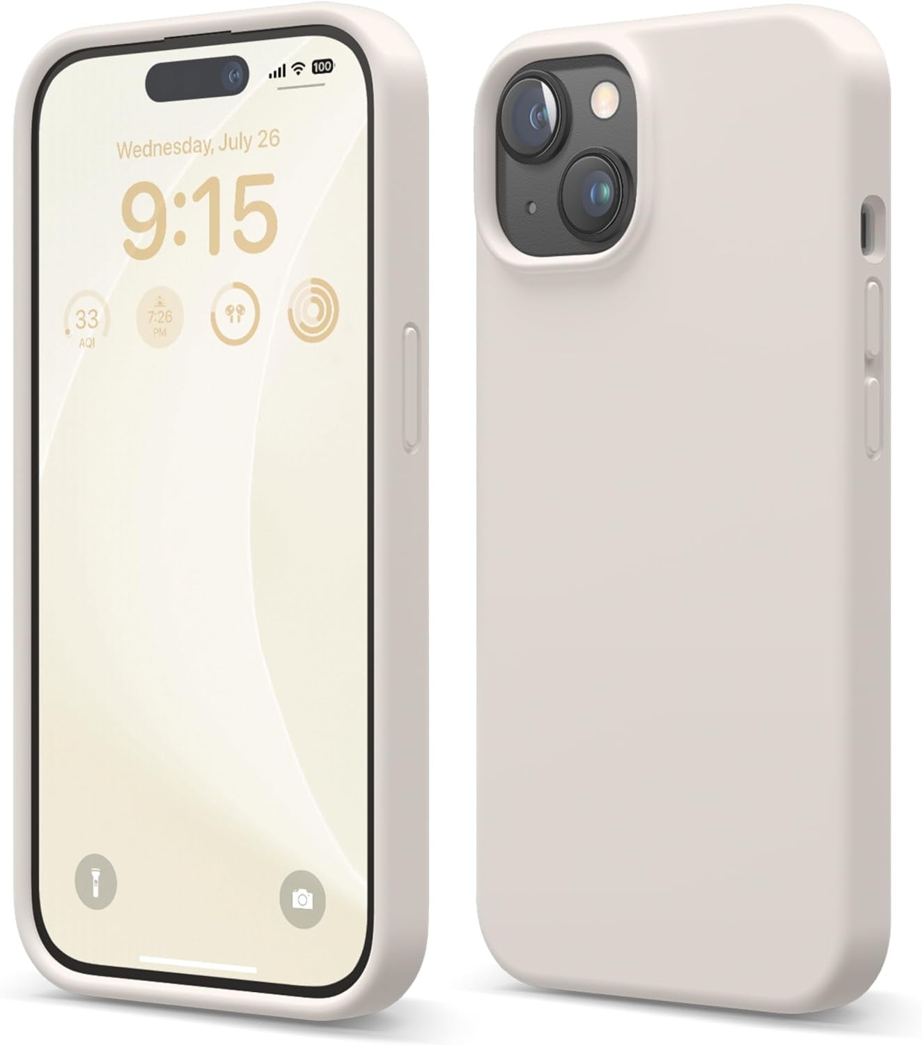 elago iPhone 15 Case, Liquid Silicone Case, Full Body Protective Cover ...