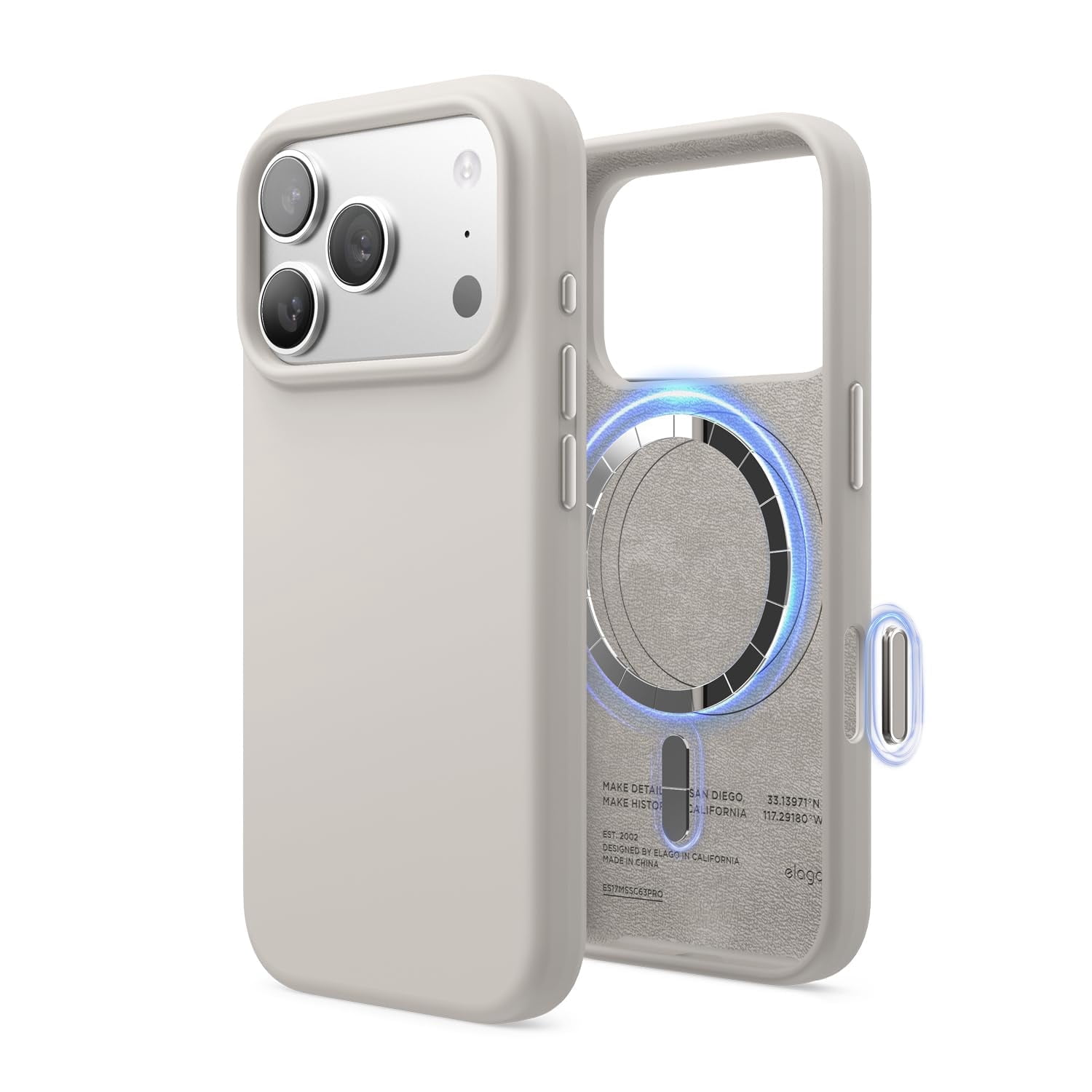 elago iPhone 17 Pro Case, Liquid Silicone, MagSafe Compatible - Walmart.com