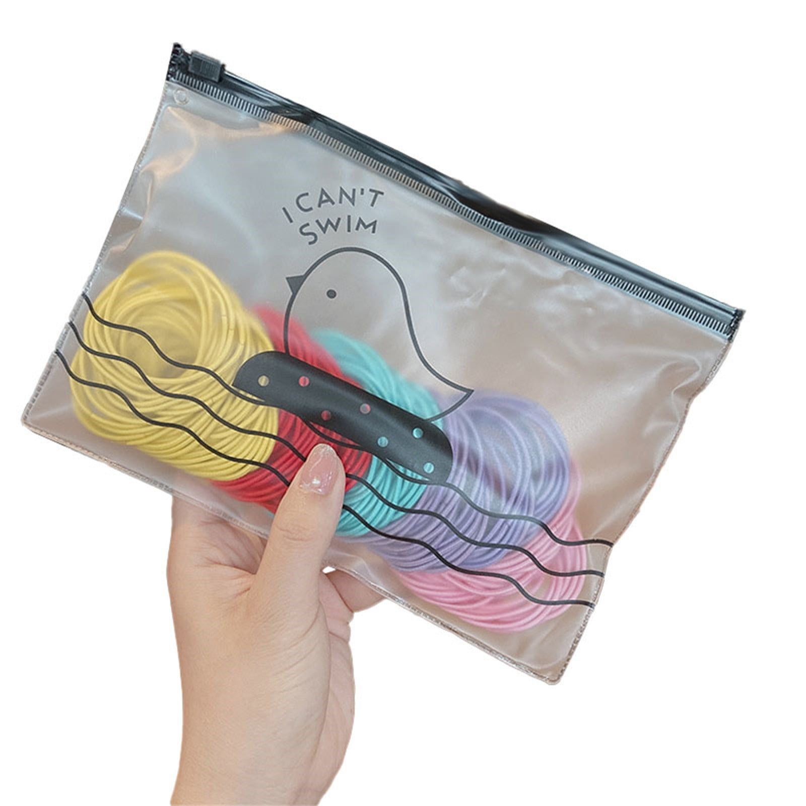 elastic rubber bands (pack of 100 pieces) 100 Elastic Rubber Band Hair ...