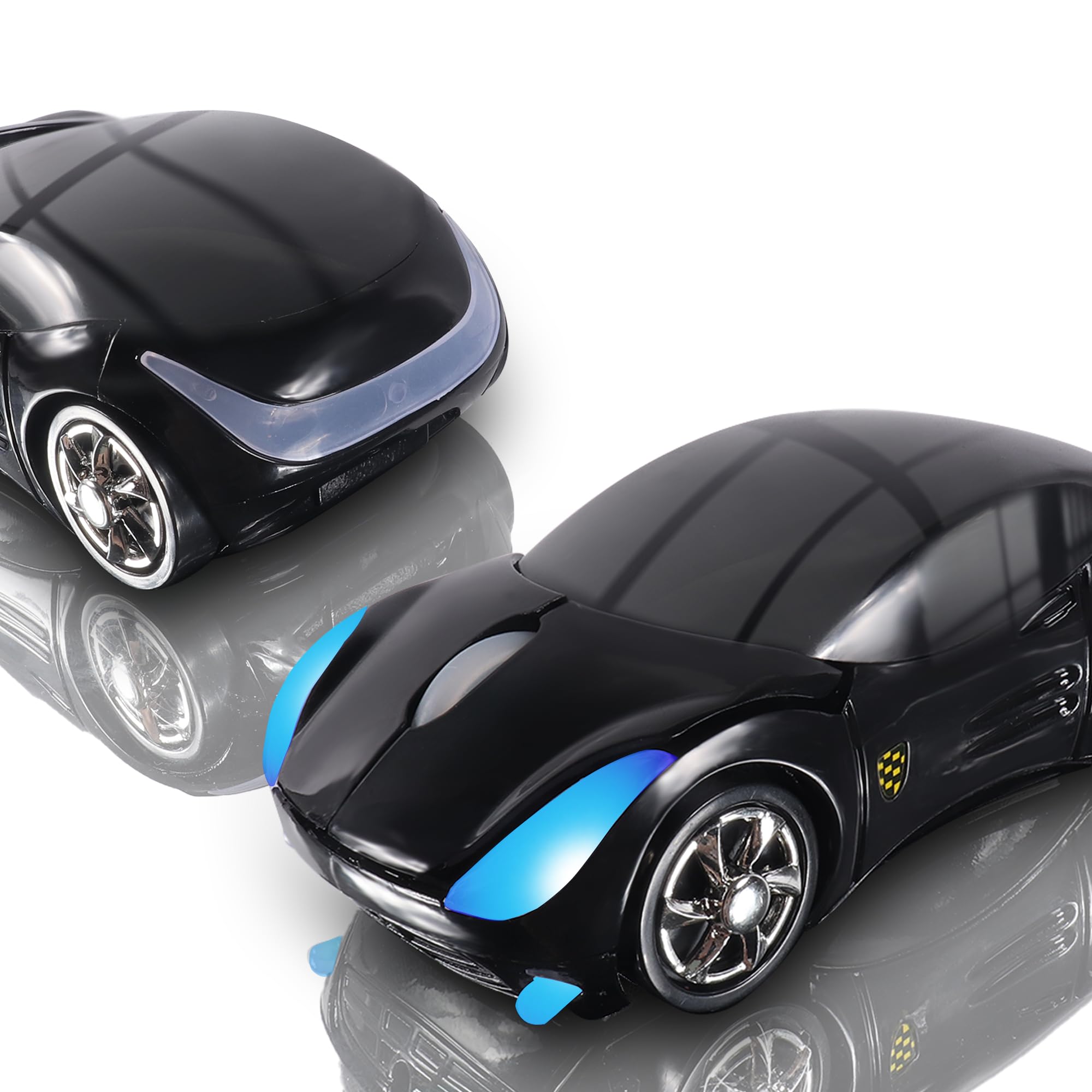 elec Space Wireless Mouse, 2.4GHz Car Wireless Mouse Cool 3D Sport ...