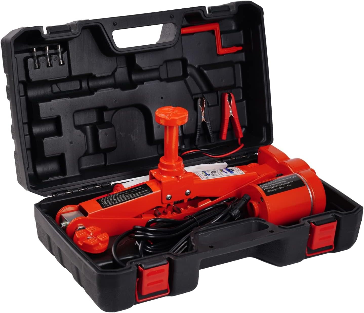 Electric Car Jack 3T Scissor Floor Jack Set 12V Automatic Vehicle Lift ...