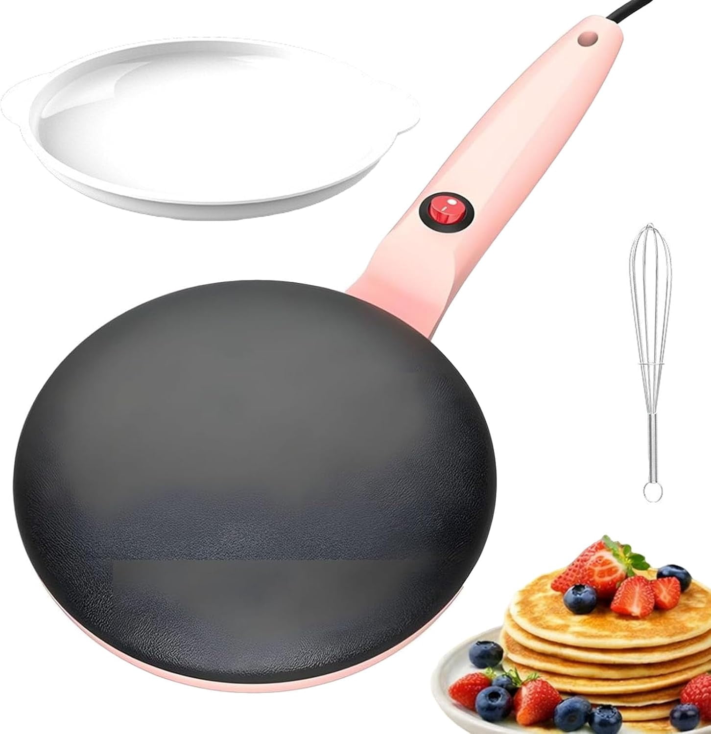 electric crepe maker 8 inch, Nonstick Pancake Maker Portable Griddle ...