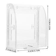 EUDEMON 1 Pack Childproof Electric Outlet Safety Cover Box, Tamper ...