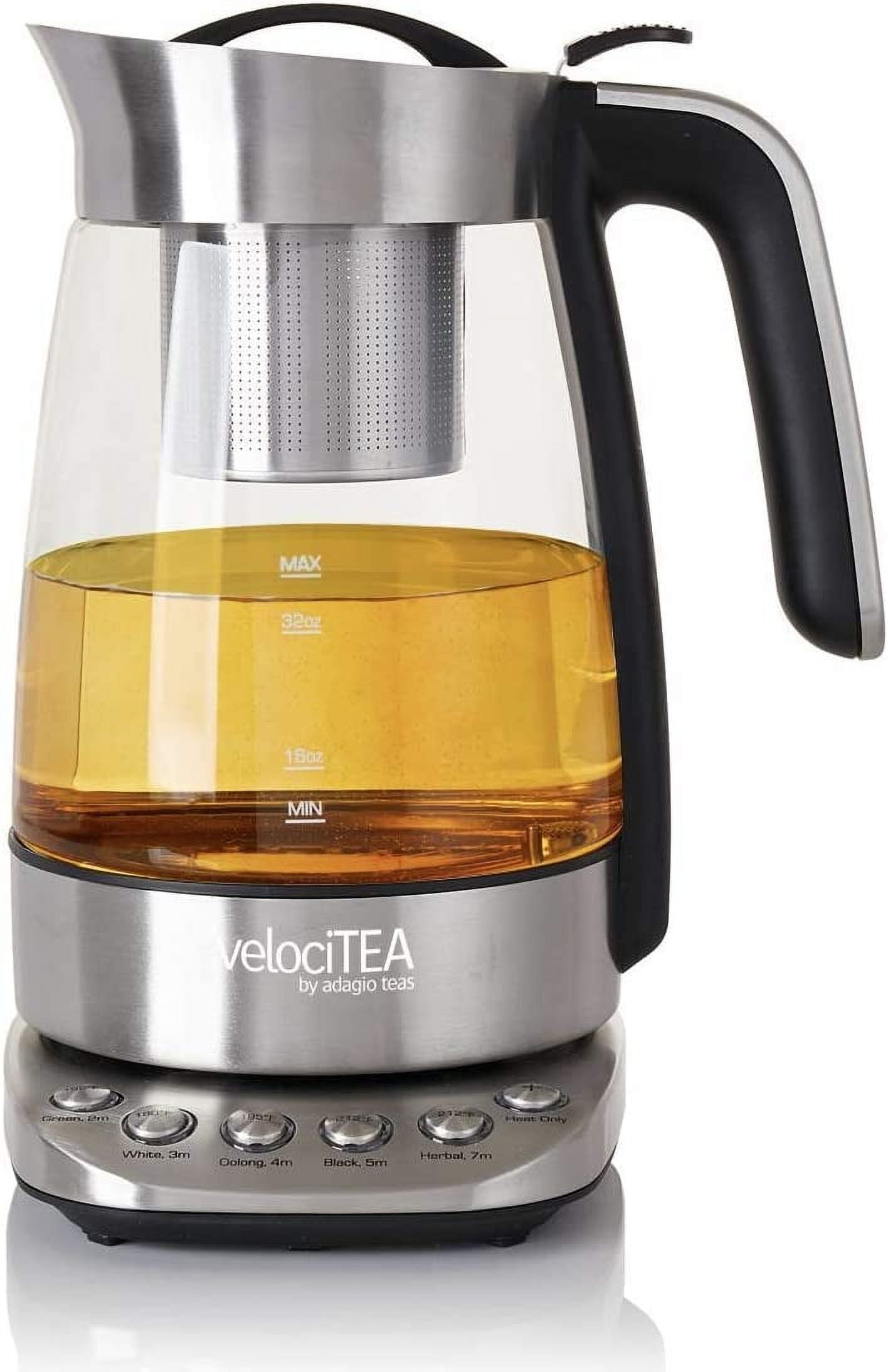 electric tea maker with variable-temperature settings and keep-warm ...