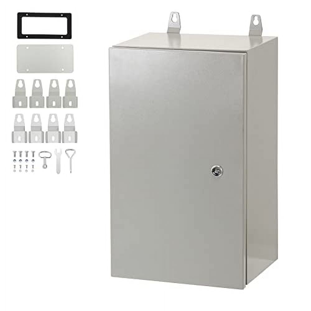 electrical box 20"x12"x10", heavy-duty ip65 waterproof & dustproof ...