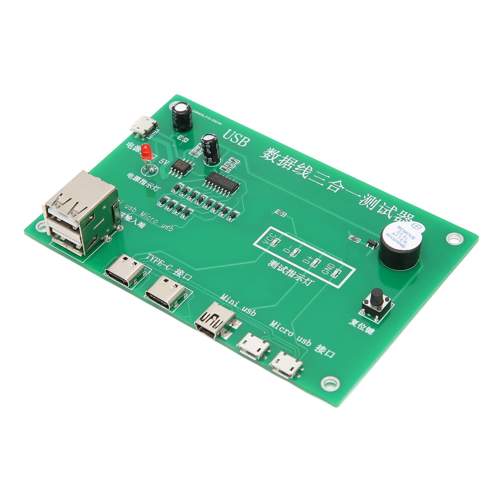 electronics 3 in 1 Charging Cable Test Card USB Cable Triad Tester with ...