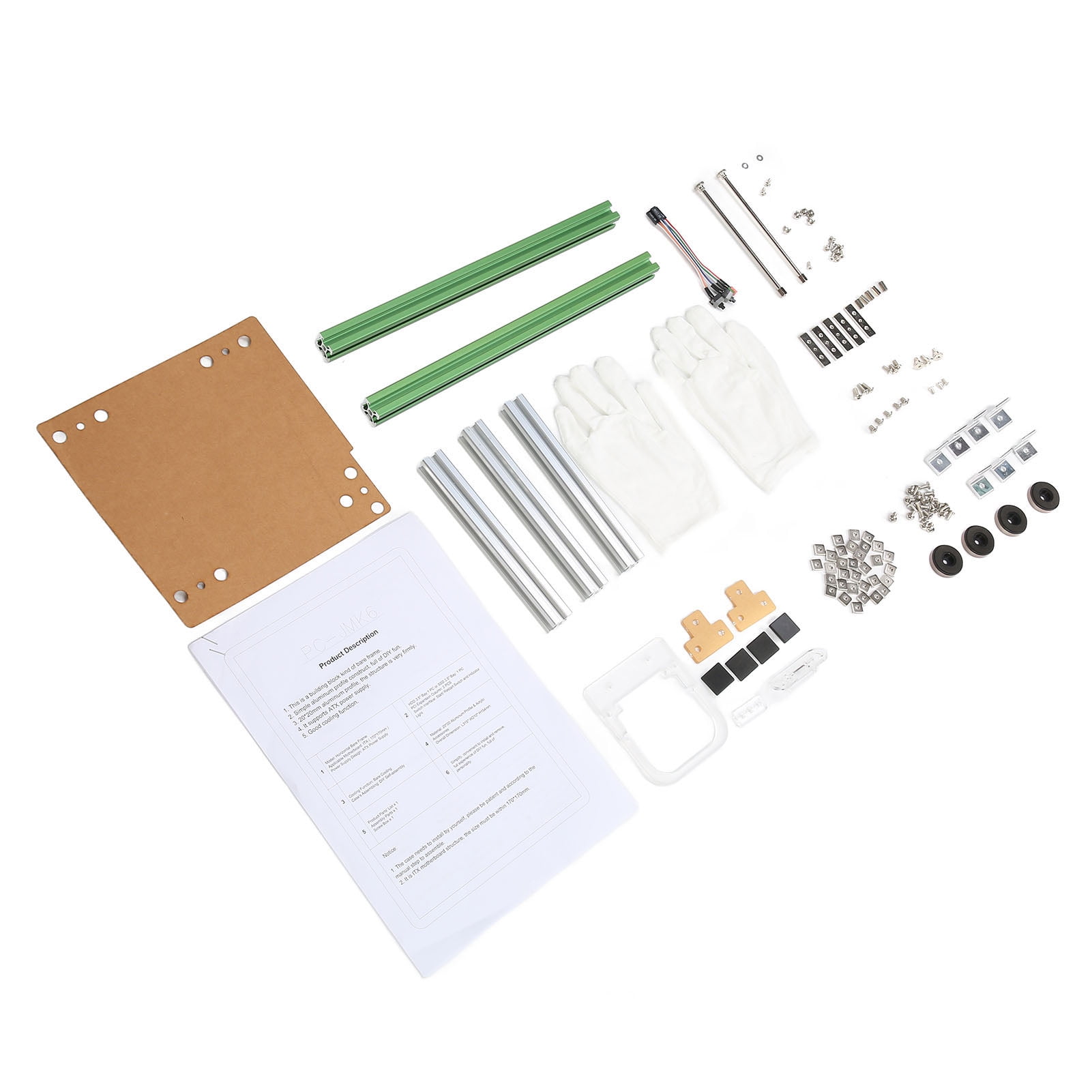 electronics ITX Computer Open Case Bracket Good Heat Dissipation Split ...