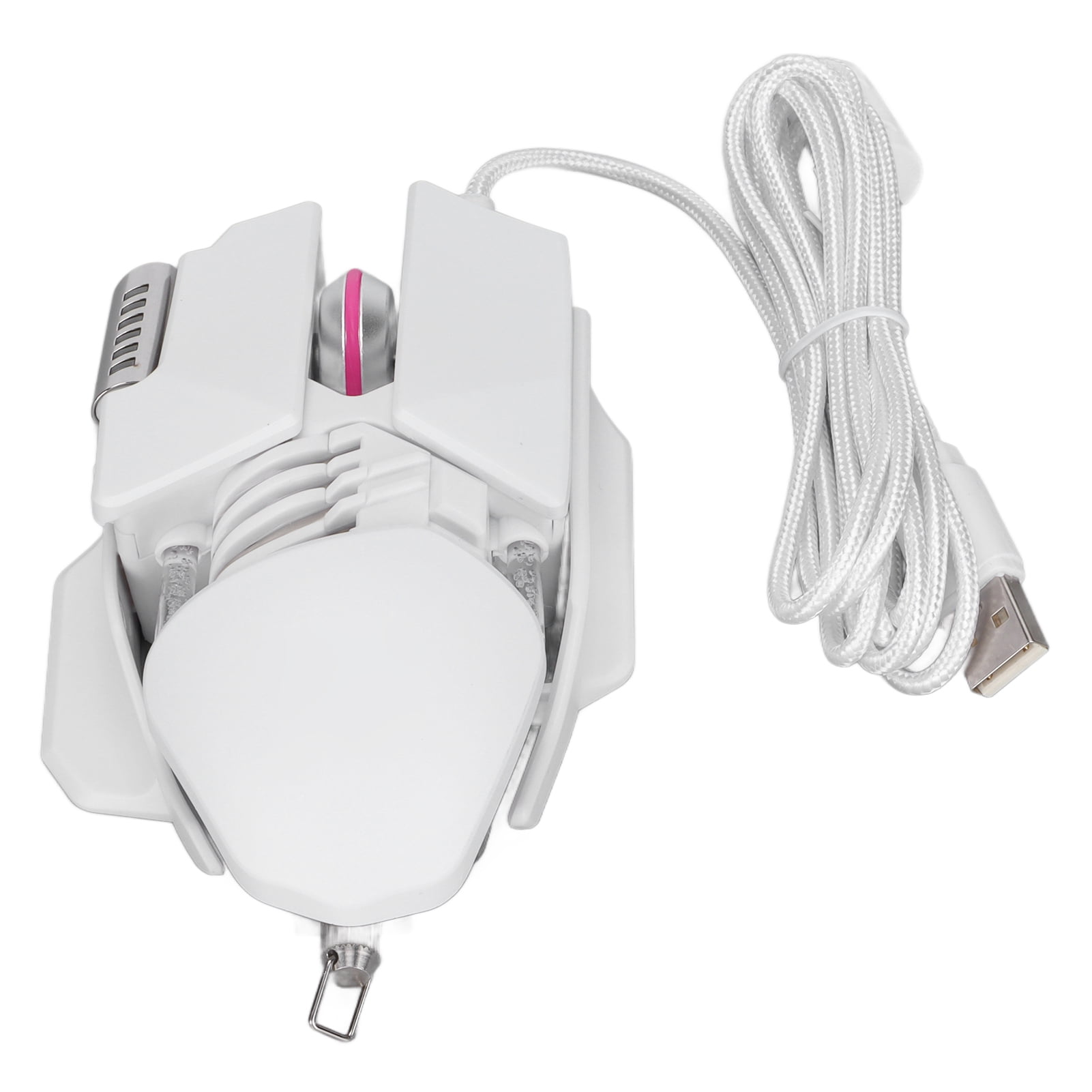 electronics Wired Mouse Water Cooled Lighting Effect Telescopic ...